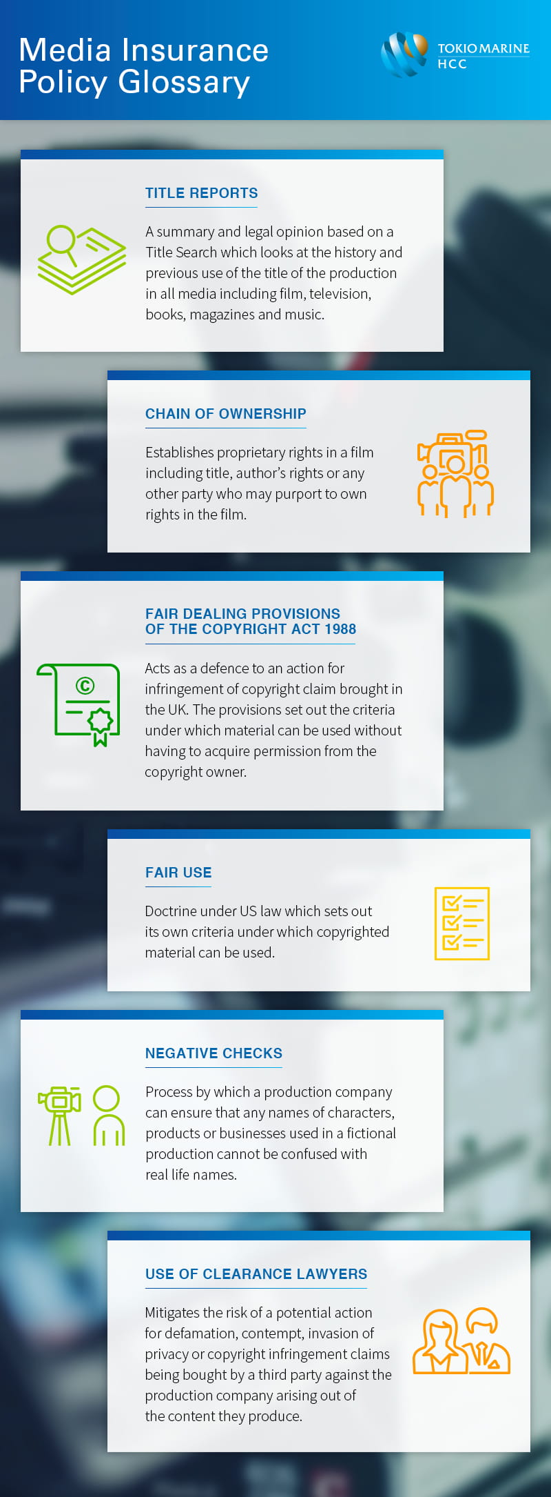 Film and TV E&O - Tokio Marine HCC